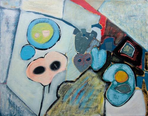 Portraits et masques - Alain Halter, artiste peintre